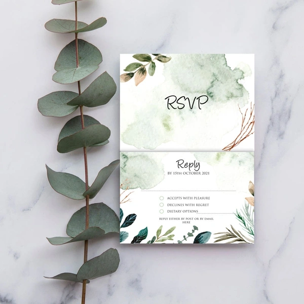 Wedding RSVP | Fidelity Design & Print