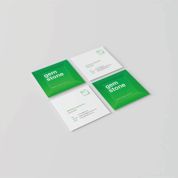 Square and Mini Business Cards | Fidelity Design & Print